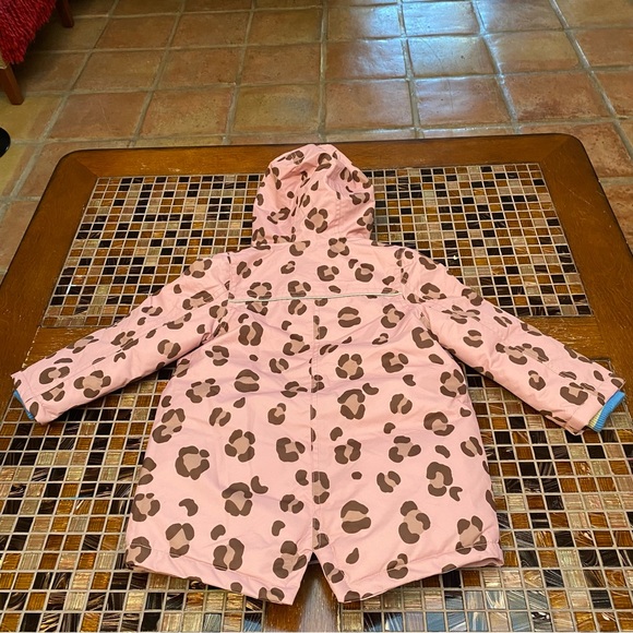 Boden | Jackets & Coats | Boden Waterproof Rainsnow Parka Pink Animal ...